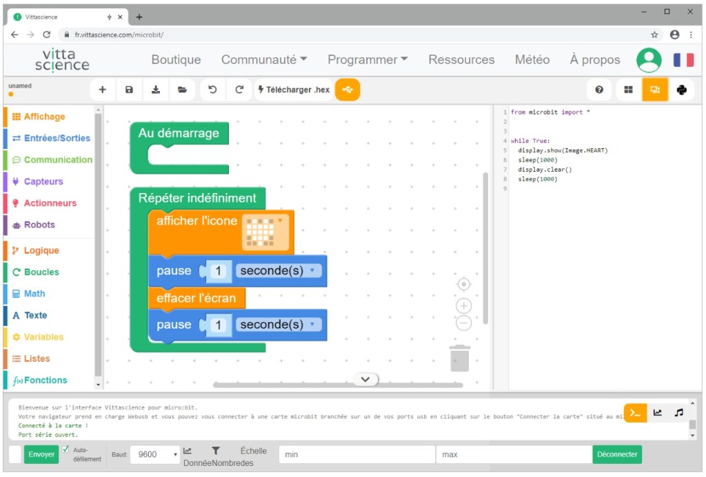 Vittascience – arduiblog