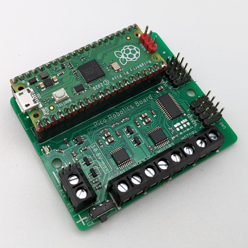 Pico Robotics Board et Compact Motor Driver – arduiblog